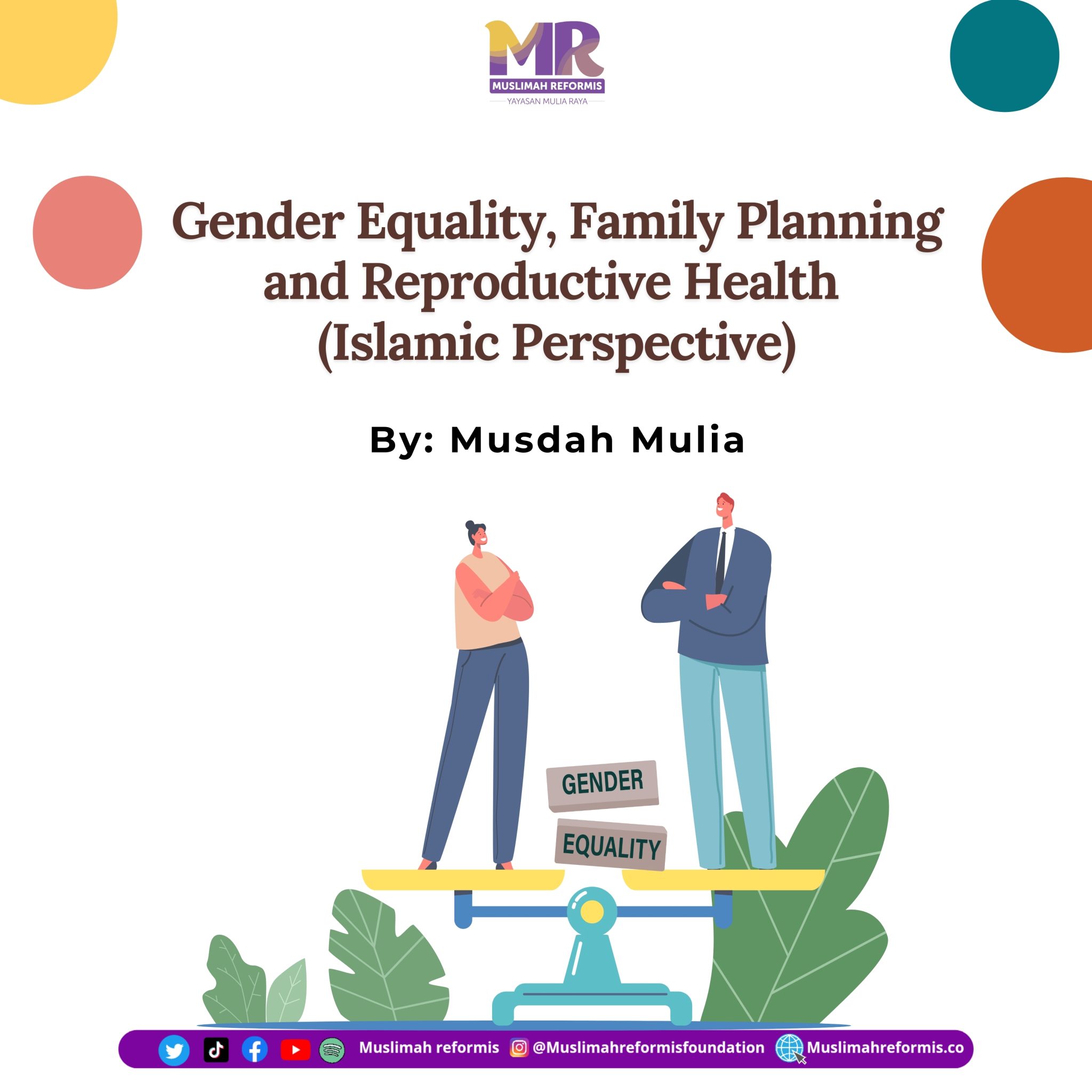 Gender Equality, Family Planning and Reproductive Health (Islamic ...